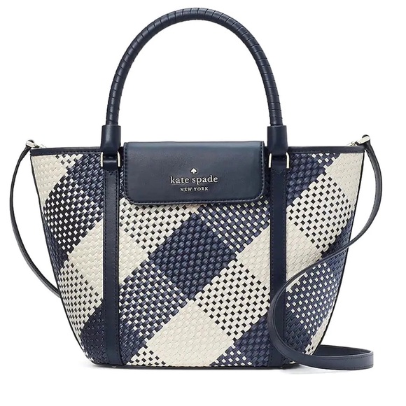kate spade | Bags | Kate Spade Cruise Gingham Medium Tote Nwts | Poshmark